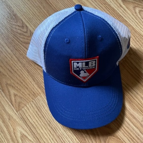 Accessories | Ny Mets Mlb Network Hat Cap Blue Adjustable 223 Mesh Back ...
